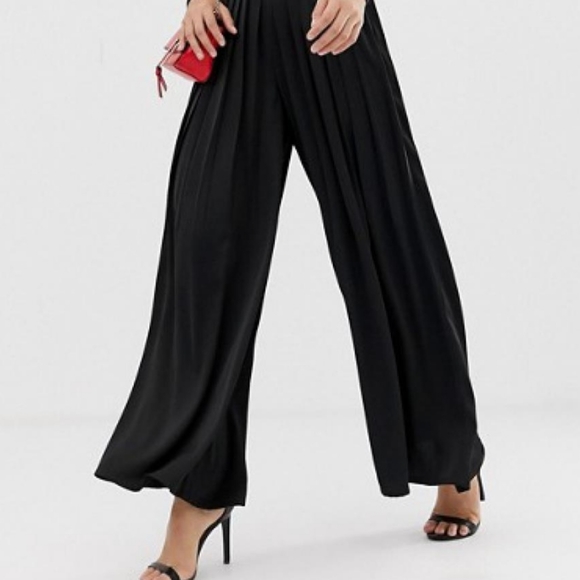 LUCA LUCA | Pants & Jumpsuits | Luca Luca Pleated Palazzo Pants Size 42 ...